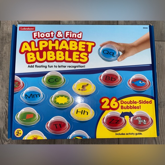 Lakeshore | Toys | Lakeshore Learning Preschool Kindergarten Float Find Alphabet Phonics Bubbles ...